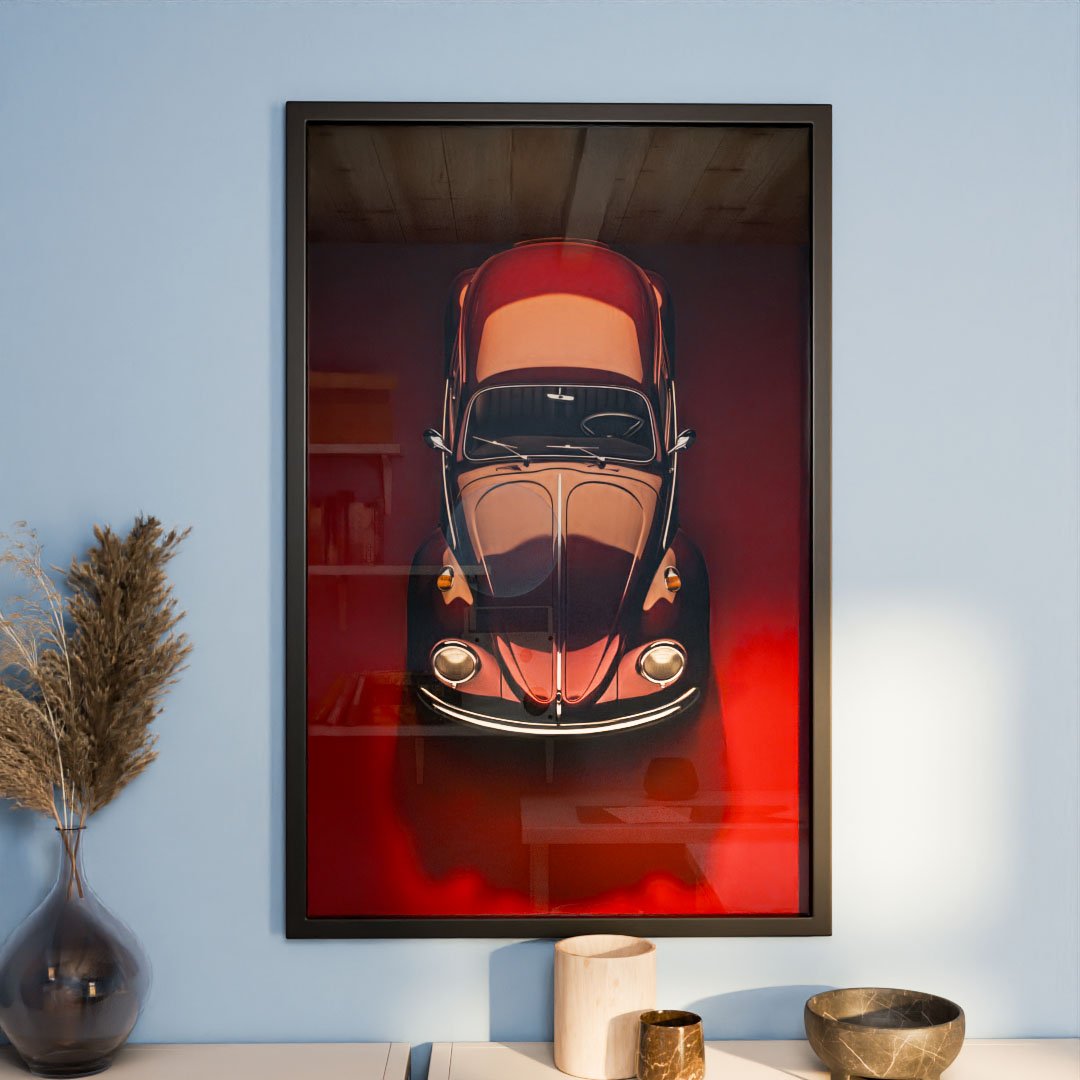 Quadro Decorativo Fusca