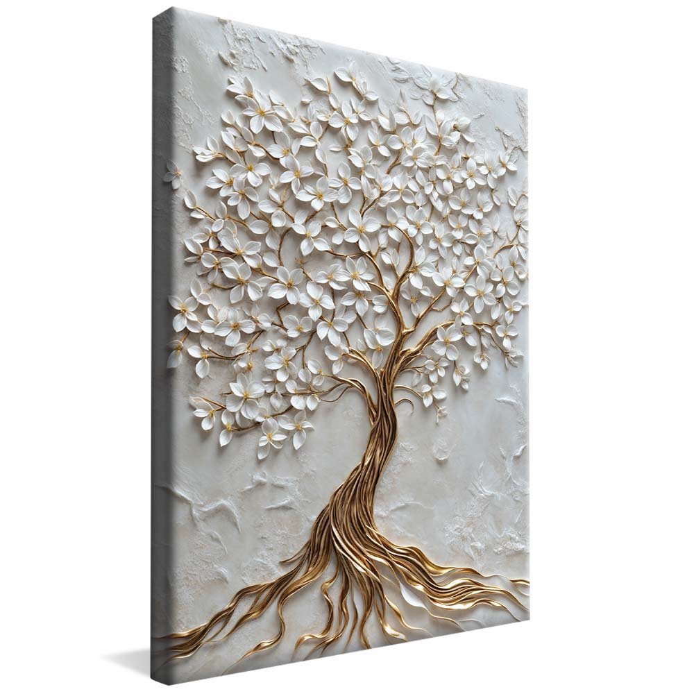 Quadro Decorativo Árvore e Detalhes V2238