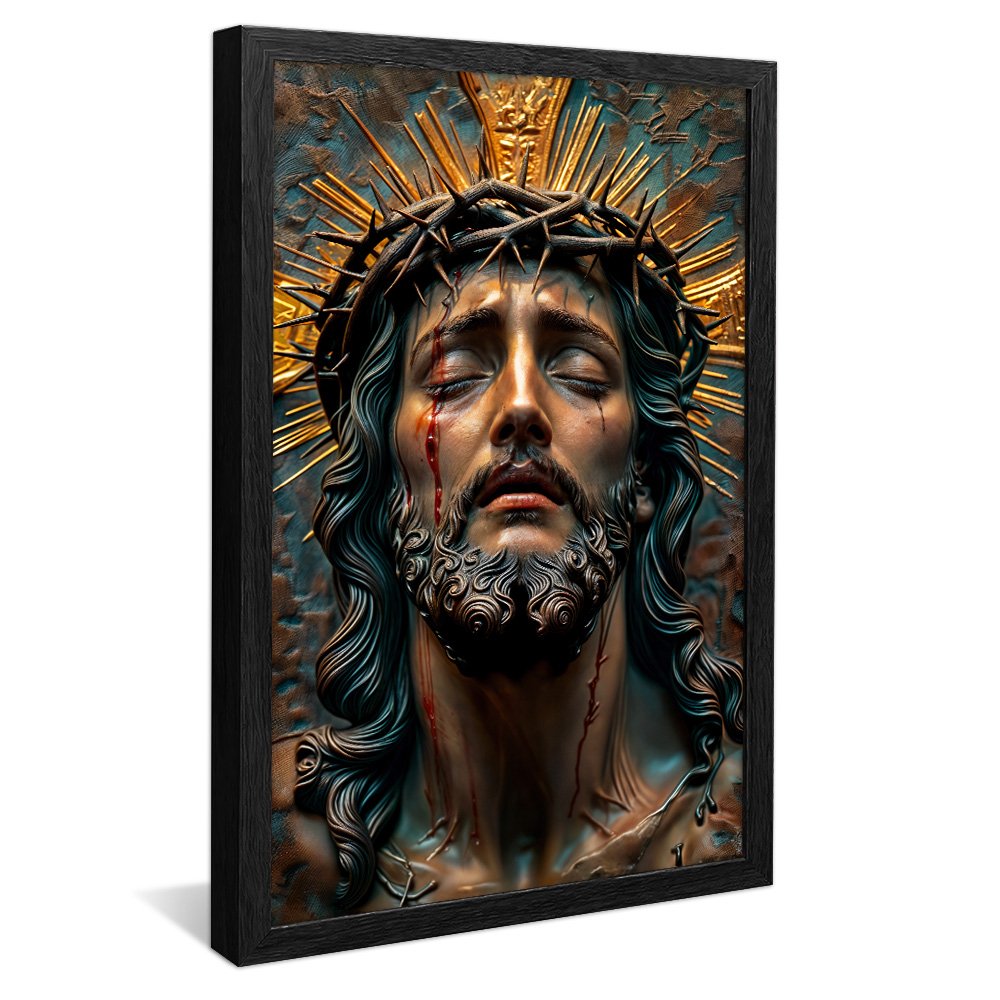 Quadro Decorativo Paixão de Cristo V2 V2338