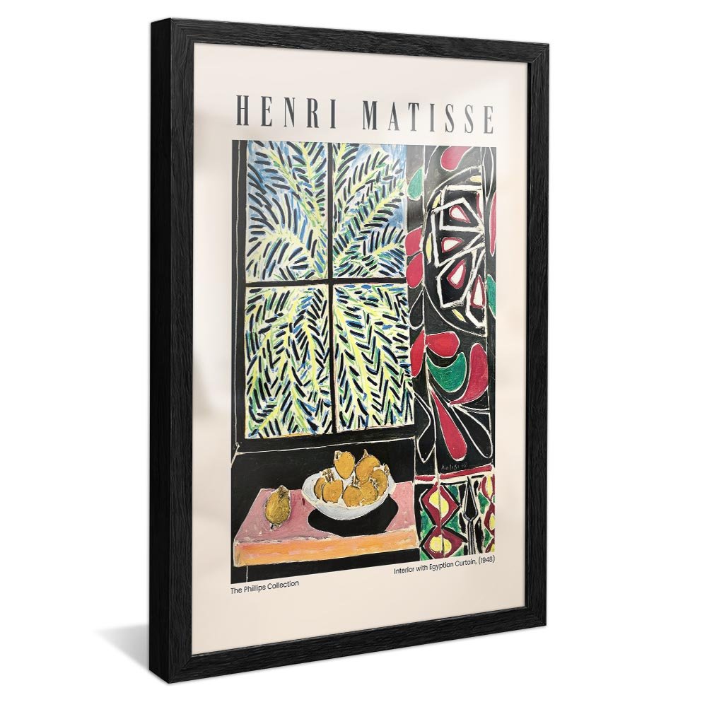 Quadro Decorativo Henri Matisse The Egyptian Curtain 1948 V2366