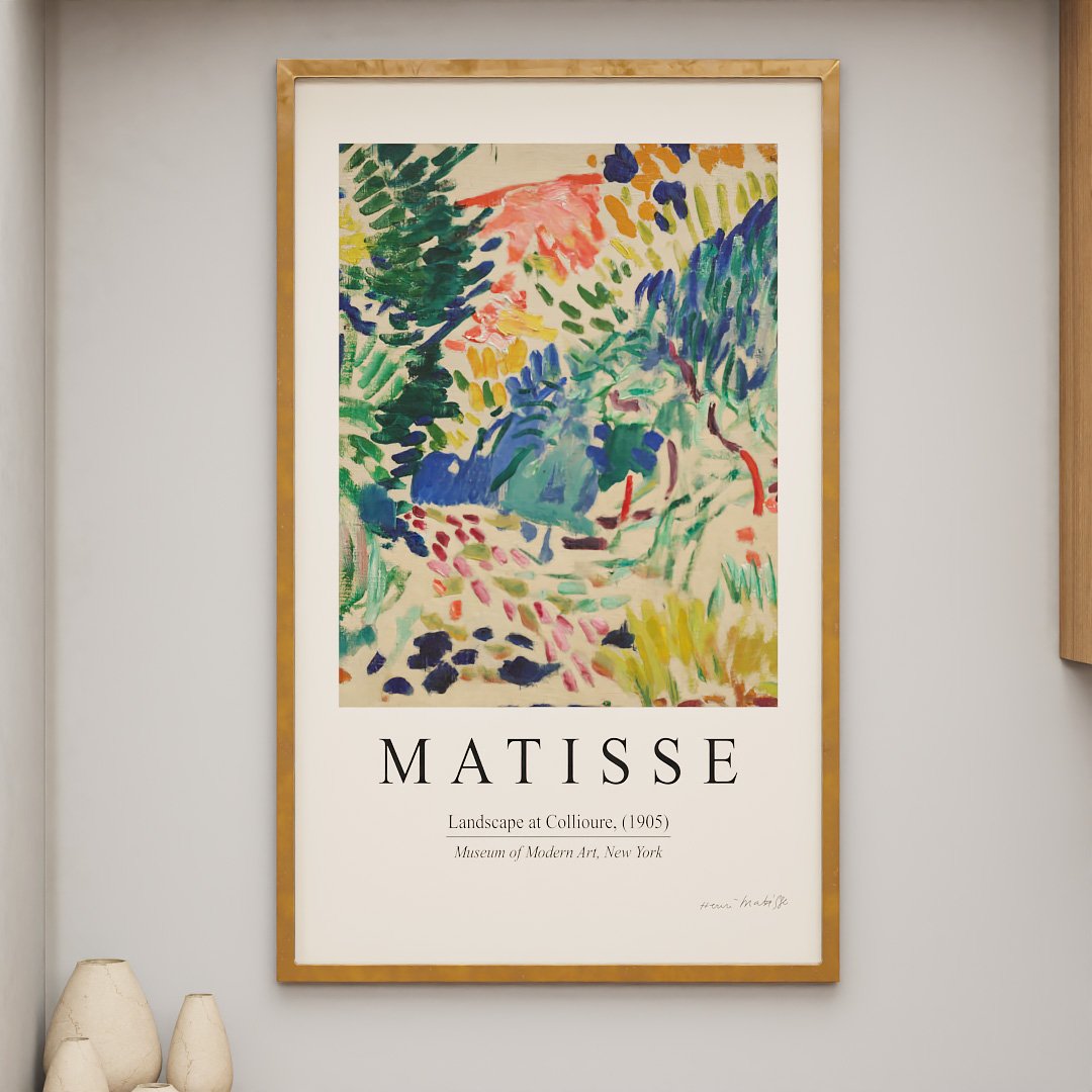 Quadro Decorativo Henri Matisse Landscape at Collioure V2392