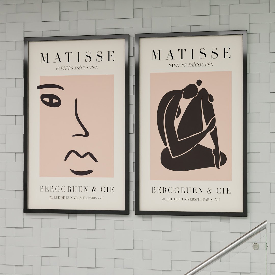 Quadros Decorativo Henri Matisse Papiers V2414