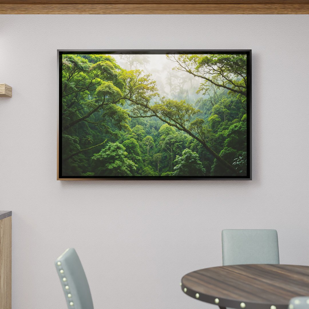 Quadro Moldura Côncava Floresta Amazônica FAV2545
